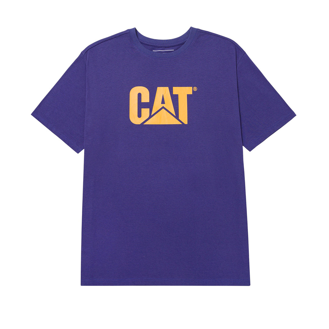 Camiseta Cat Logo para hombre color azul - Caterpillar Guatemala ...